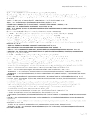 Assignment - Against the Dopamine Hypothesis of Schizophrenia | PDF