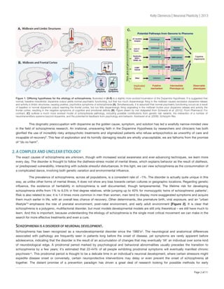 Assignment - Against the Dopamine Hypothesis of Schizophrenia | PDF