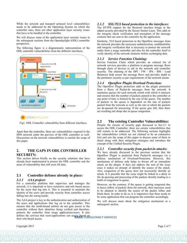 Unified Security Plugin for Opendaylight Controller | DOC