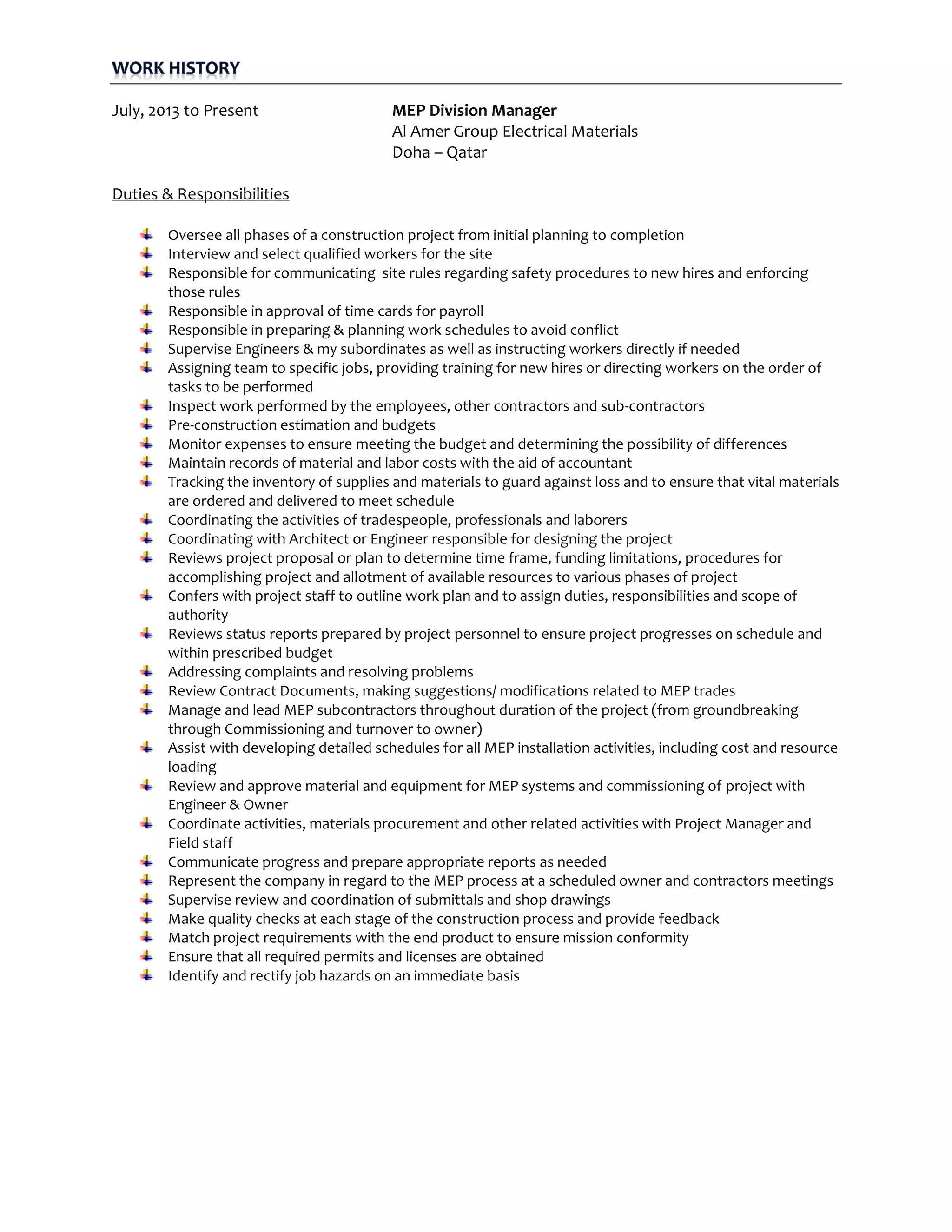 Mohammad Ibrahim - CV final | PDF
