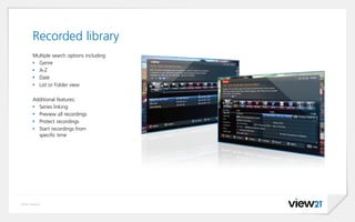 View21_ProductPresentation_Final | PDF