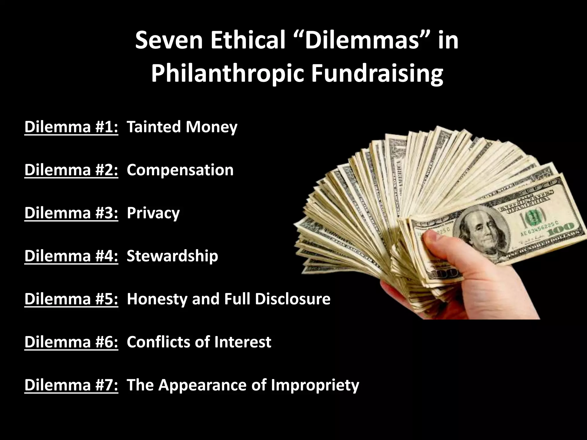 Nonprofit Day - Ethics Presentation. Gary Bukowski 10.25.16