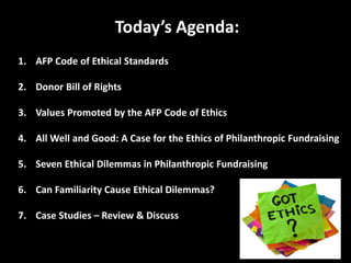 Nonprofit Day - Ethics Presentation. Gary Bukowski 10.25.16