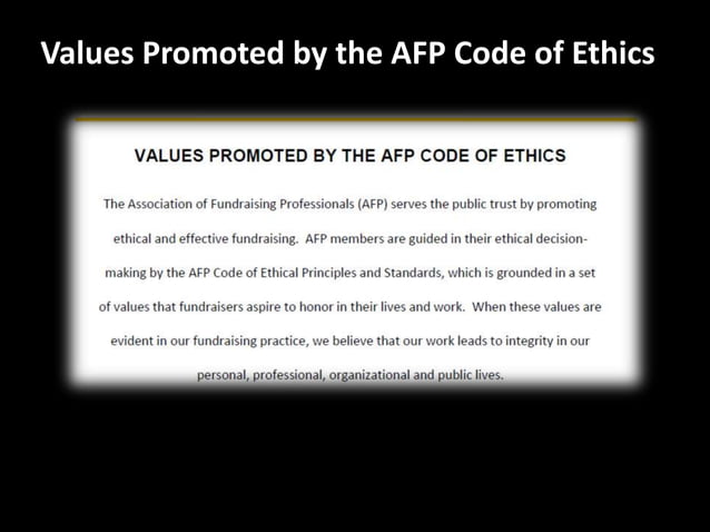 Nonprofit Day - Ethics Presentation. Gary Bukowski 10.25.16 | Non ...