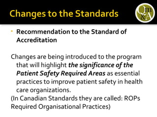 changes to the standards | PPT