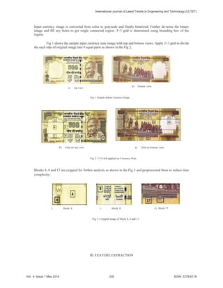 Grid Based Feature Extraction for the Recognition of Indian Currency ...
