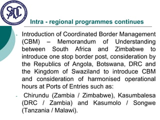 Presentation on Intra - Regional Migration and Labour Mobility | PPT