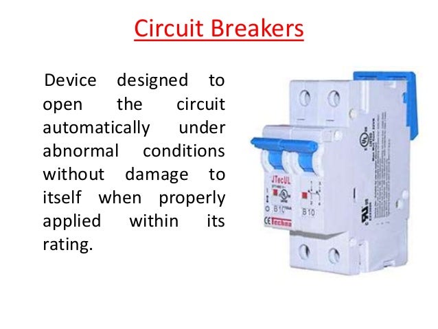 Low Voltage Circuit Breaker