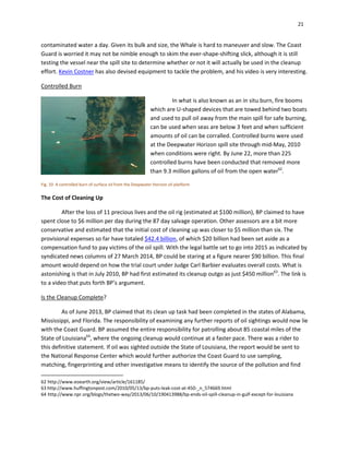 Deepwater Horizon Oil Spill-signed | PDF