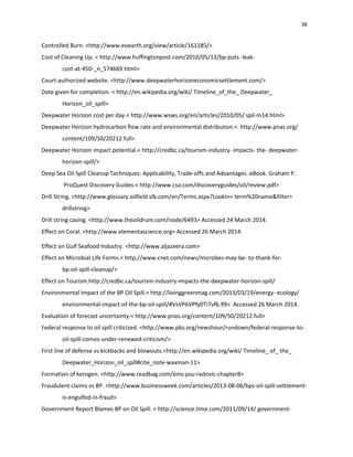 Deepwater Horizon Oil Spill-signed | PDF