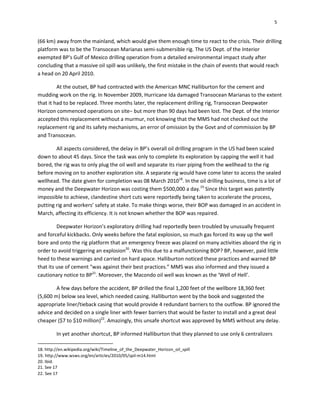 Deepwater Horizon Oil Spill-signed | PDF