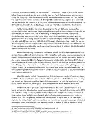 Deepwater Horizon Oil Spill-signed | PDF