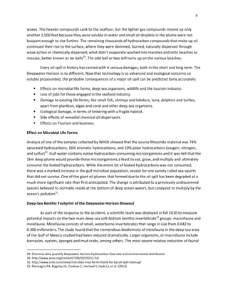 Deepwater Horizon Oil Spill-signed | PDF