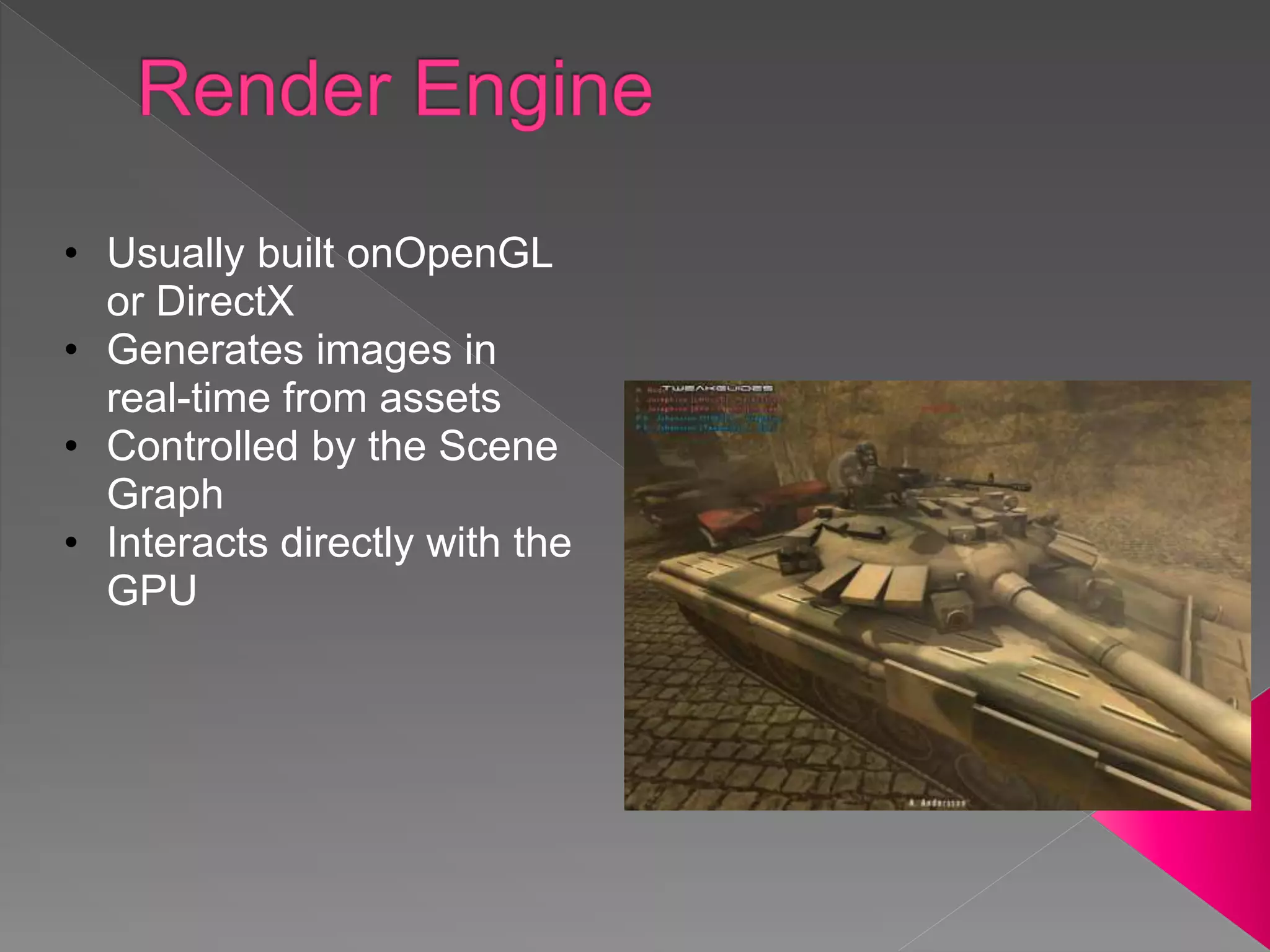 PRESENTATION ON Game Engine | PPTX