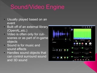PRESENTATION ON Game Engine | PPTX