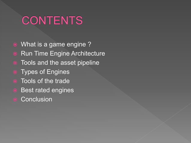 PRESENTATION ON Game Engine | PPTX
