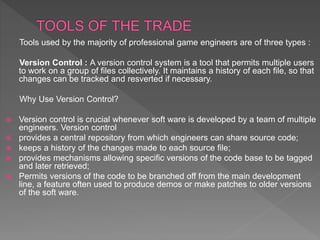 PRESENTATION ON Game Engine | PPTX