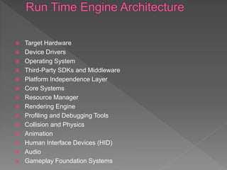 PRESENTATION ON Game Engine | PPTX