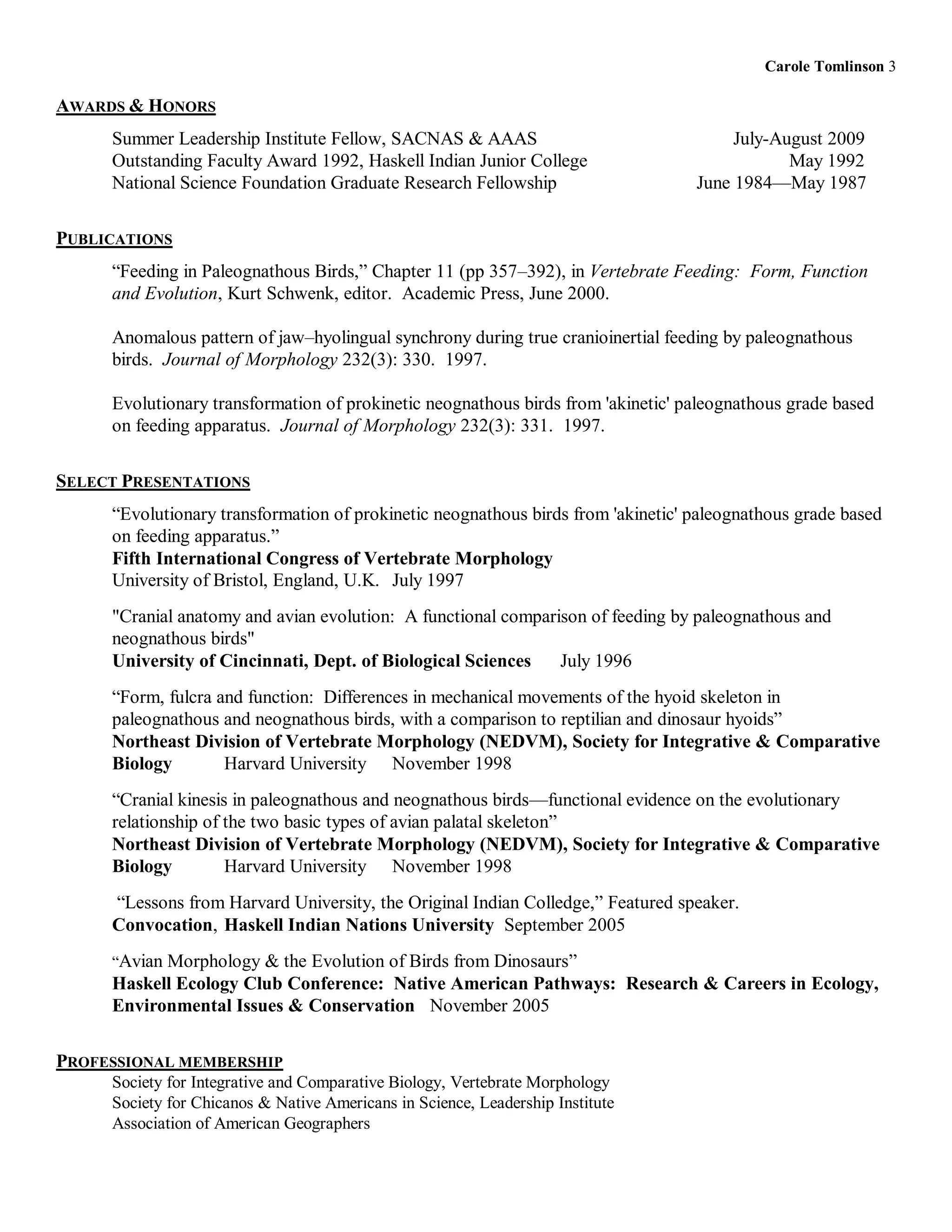 CV_Carole Tomlinson_Sept_ 2015 | PDF