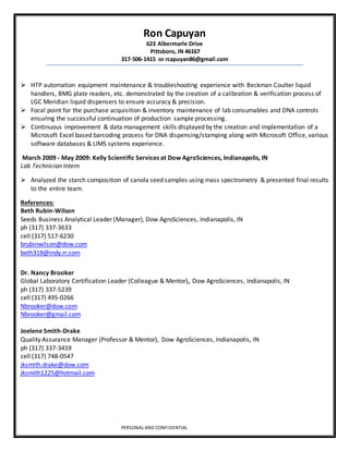 Ron Capuyan Resume | DOCX