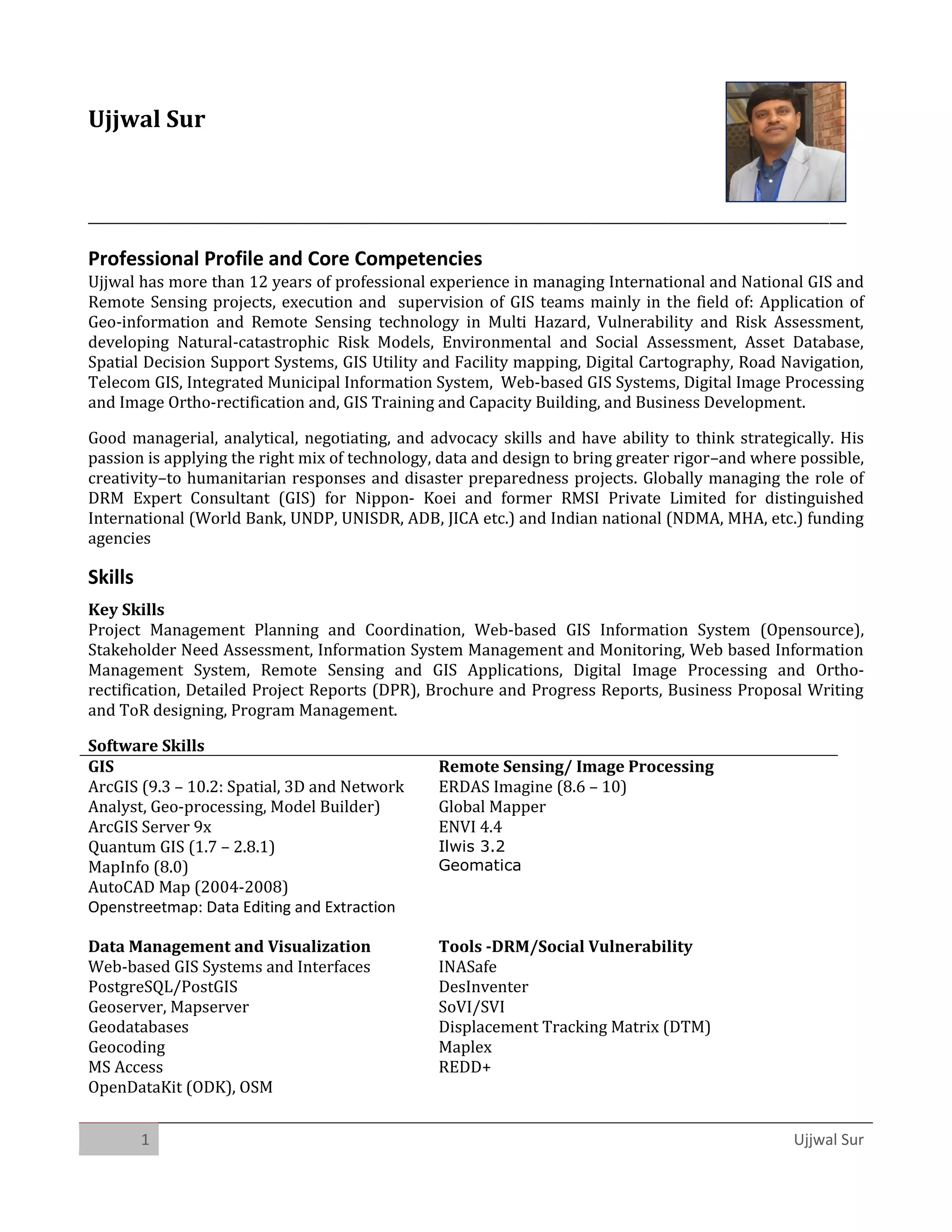 CV_UJJWAL SUR_July16 | PDF