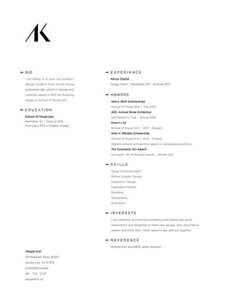 Abigail Kim resume11 | PDF