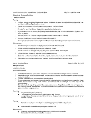 Natasha Holly Resume 2016 | PDF