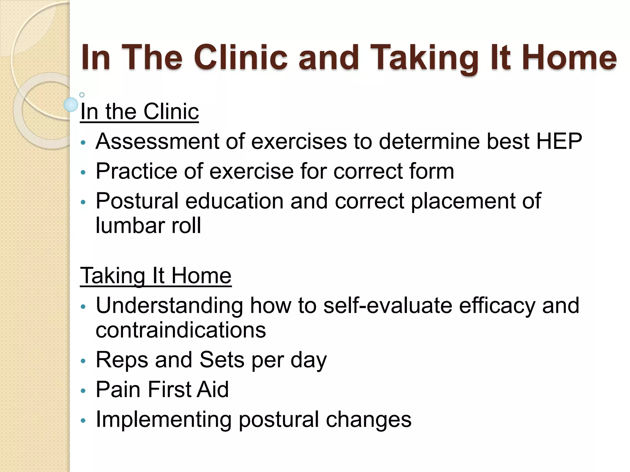 An Introduction to the McKenzie Method | PPTX
