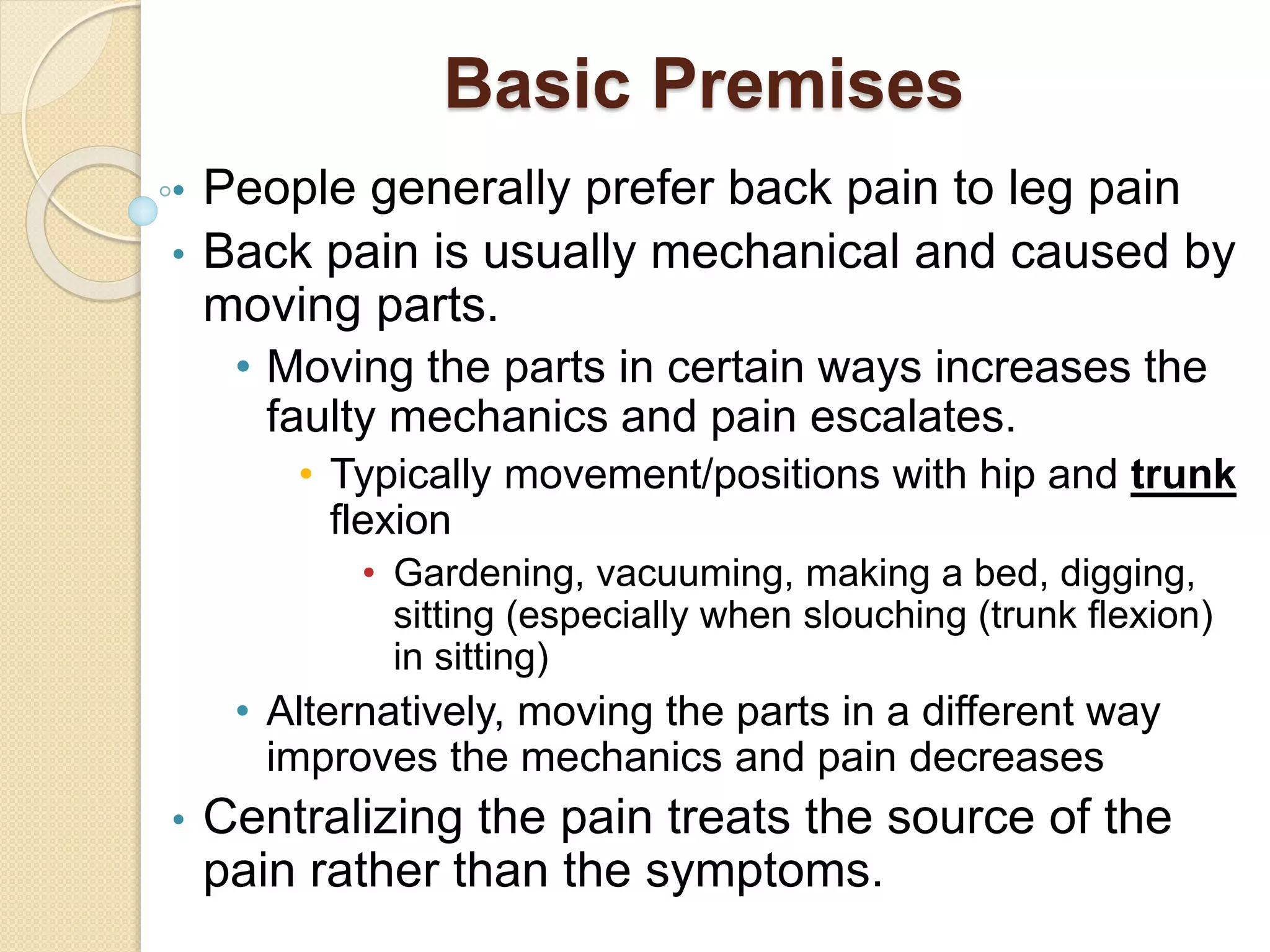 An Introduction to the McKenzie Method | PPTX