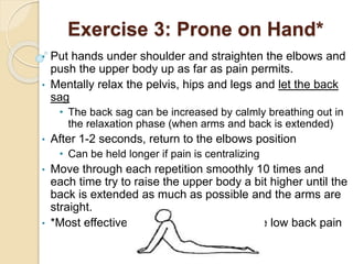 An Introduction to the McKenzie Method | PPTX
