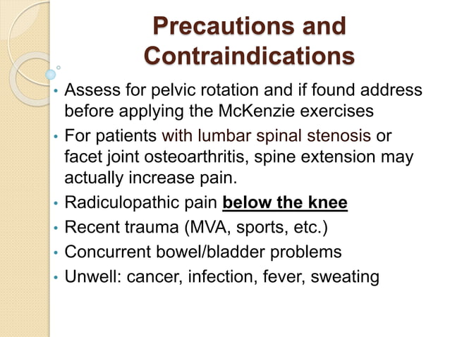 An Introduction to the McKenzie Method | PPTX