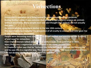 The Science of Frankenstein presentation (grade 11) | PPTX