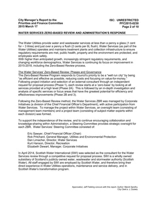 Water-Services-ZBR-Final-Report-PFC2015-0230 | PDF