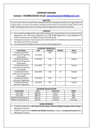 Resume_Avinash | DOCX