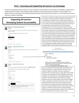 Using Technology in the Classroom Portfolio | PDF | Educational Assessment | Education