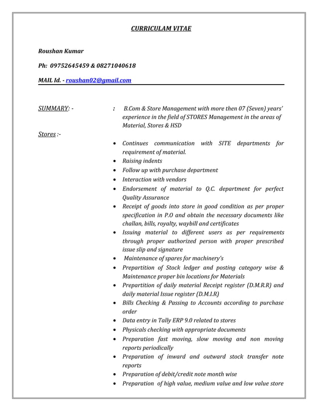 Resume (1) | PDF