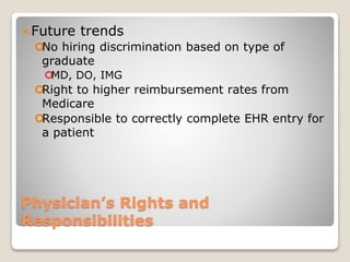 Patients Rights and Regulations | PPTX