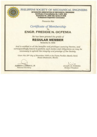 my certificates | PDF