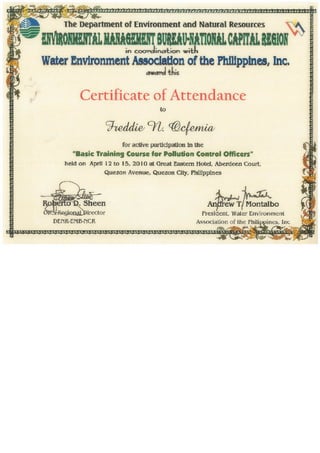 my certificates | PDF