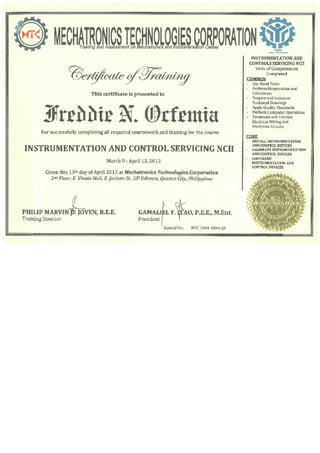 my certificates | PDF