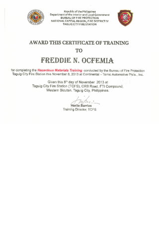 my certificates | PDF