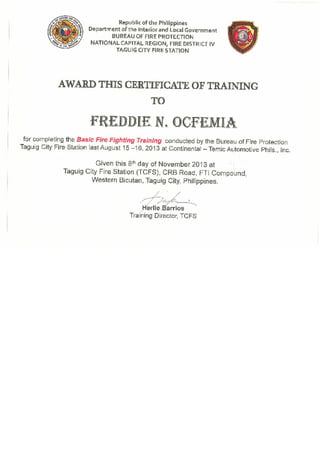 my certificates | PDF