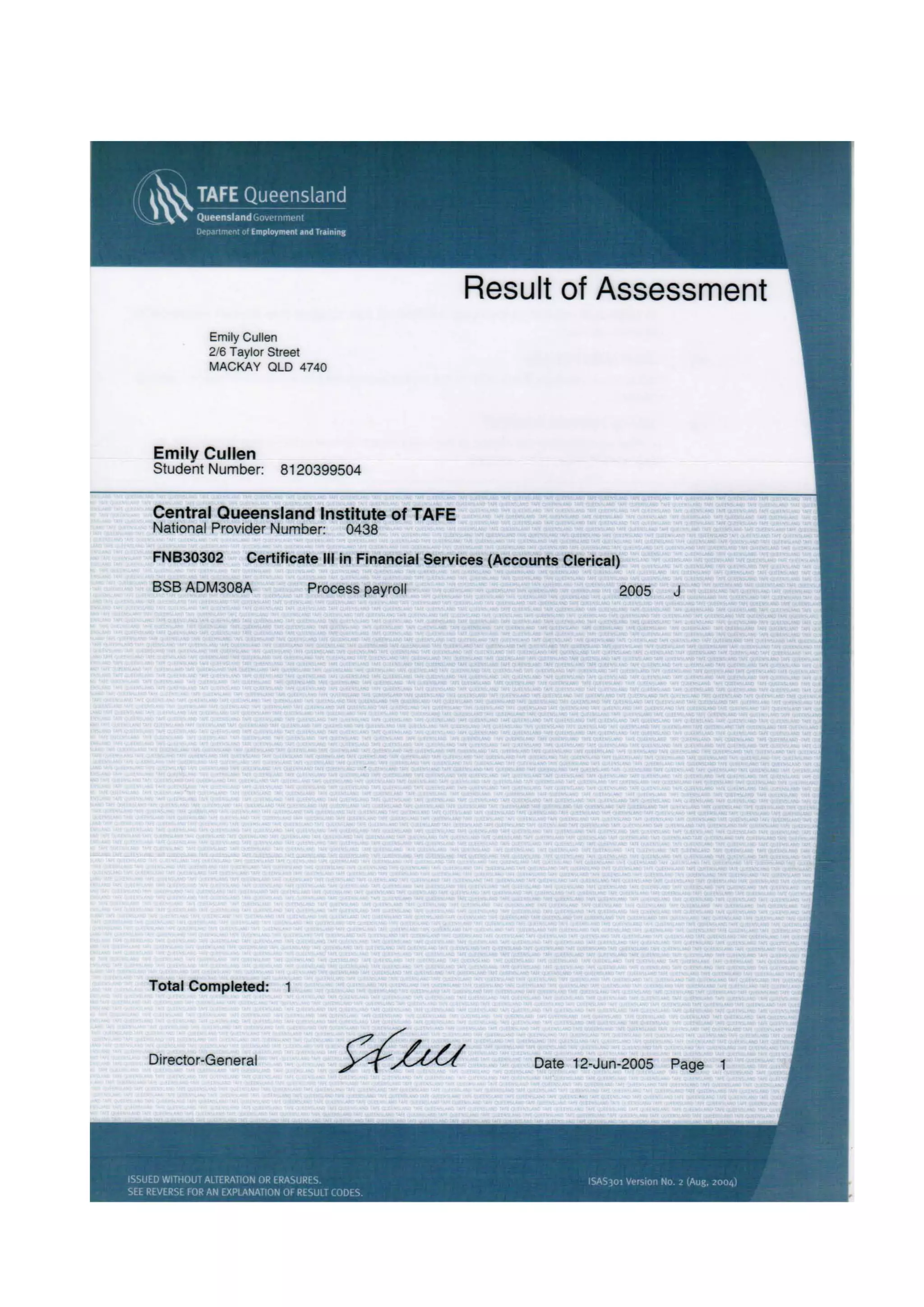 Tafe Certificates | PDF