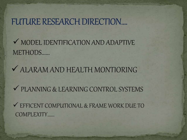 Intelligent control | PPTX