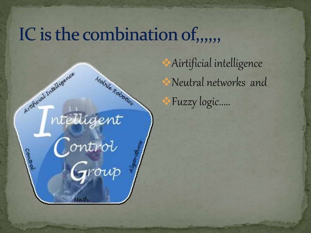 Intelligent control | PPTX