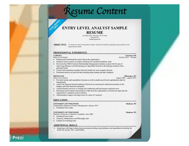Resume Workshop Prezi | PDF