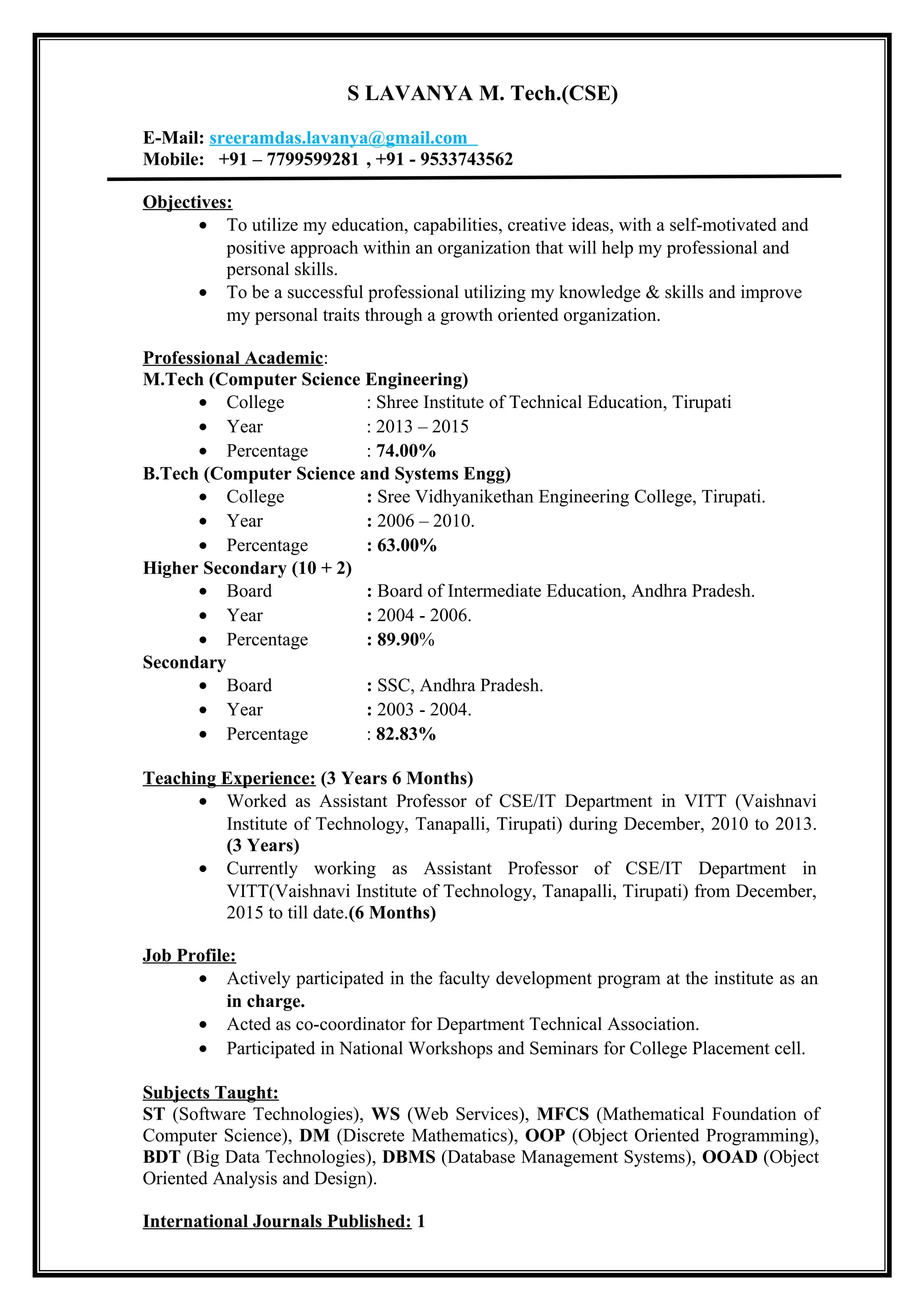 New_Lavanya_Resume | DOC