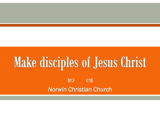 Simple Church Discussion_Norwin Leadership Team Discussion_MAR 2012 | PPT