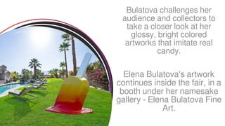 Showcasing Two Large Sculptures of Elena Bulatova in Red Dot Miami | PPT