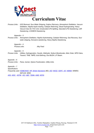 Expect.cv.Gary comprehensive | PDF